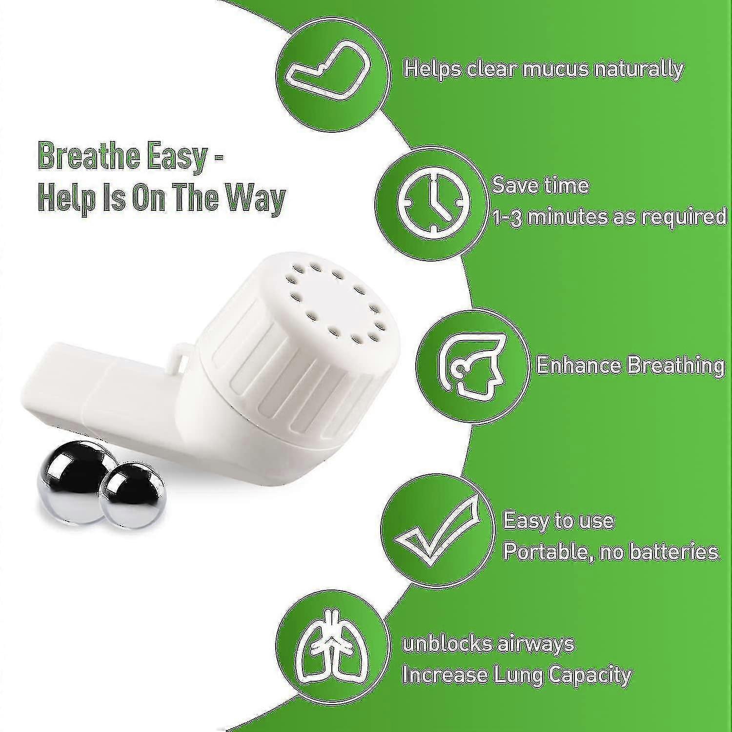 Lung Exerciser & Mucus Remover - Naturally Clear Mucus With The ...