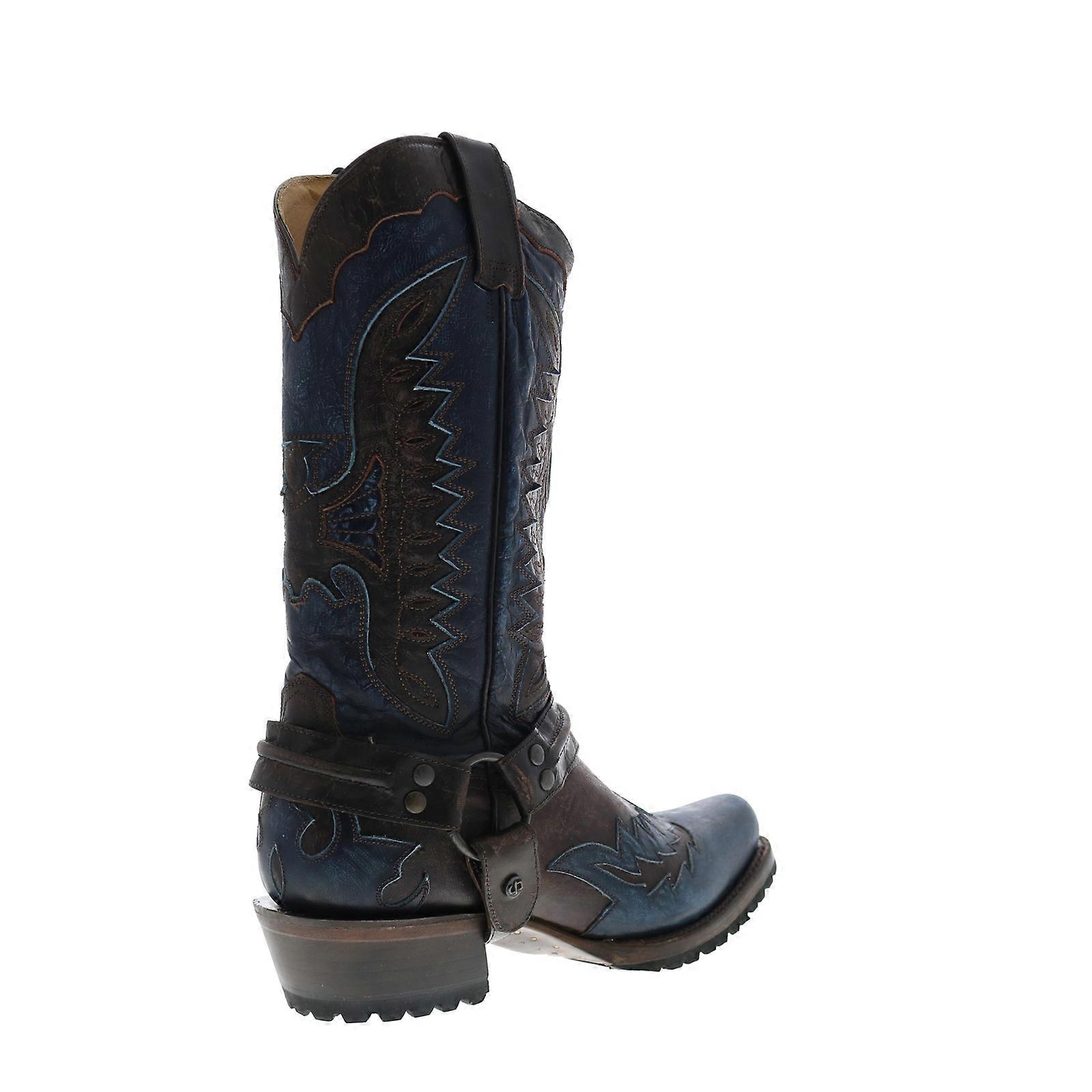 Stetson Adult Mens Outlaw Lug Eagle Western Boots | Fruugo UK