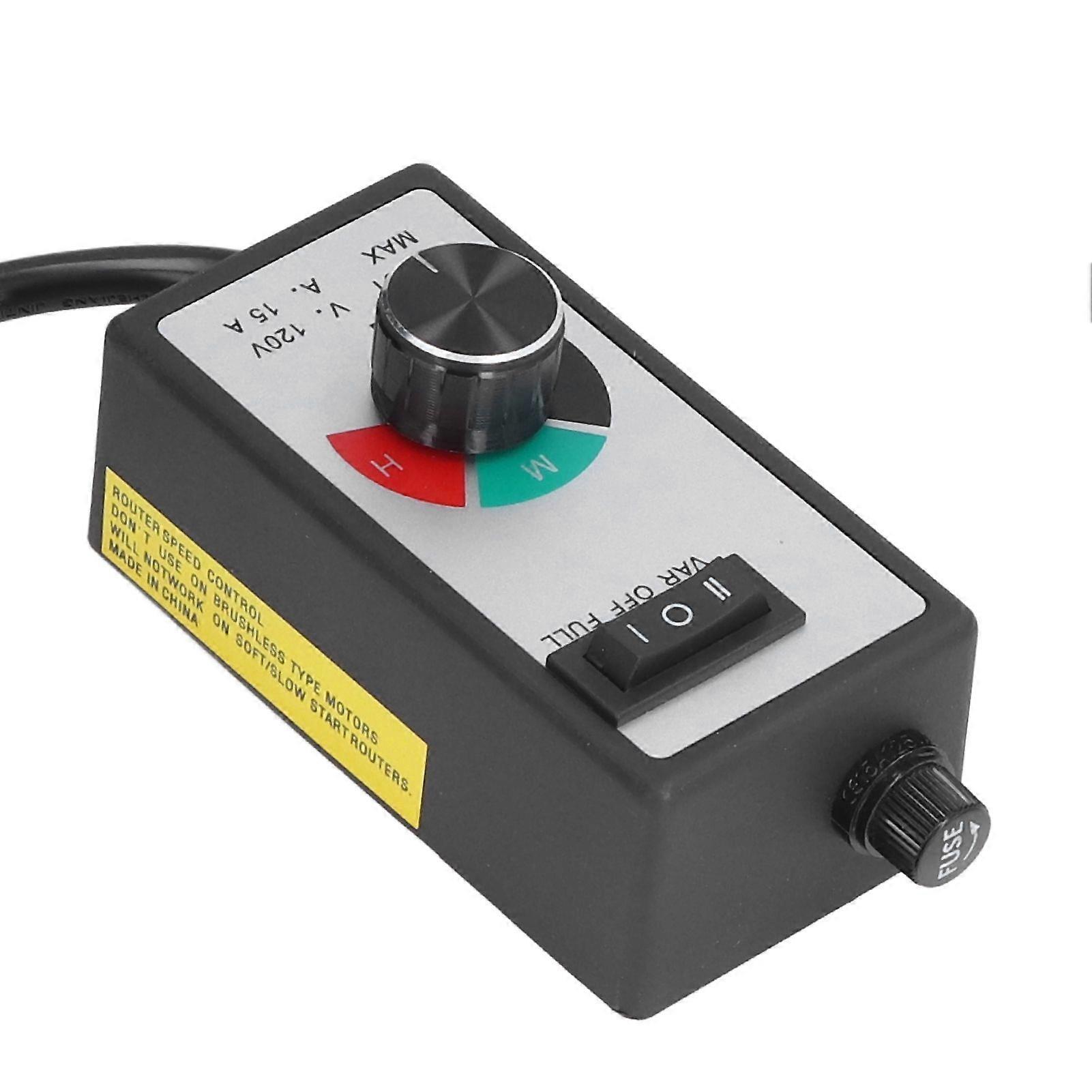 Fan Speed Adjuster 1500W Safe Multifunctional Electronic Fan Speed ...