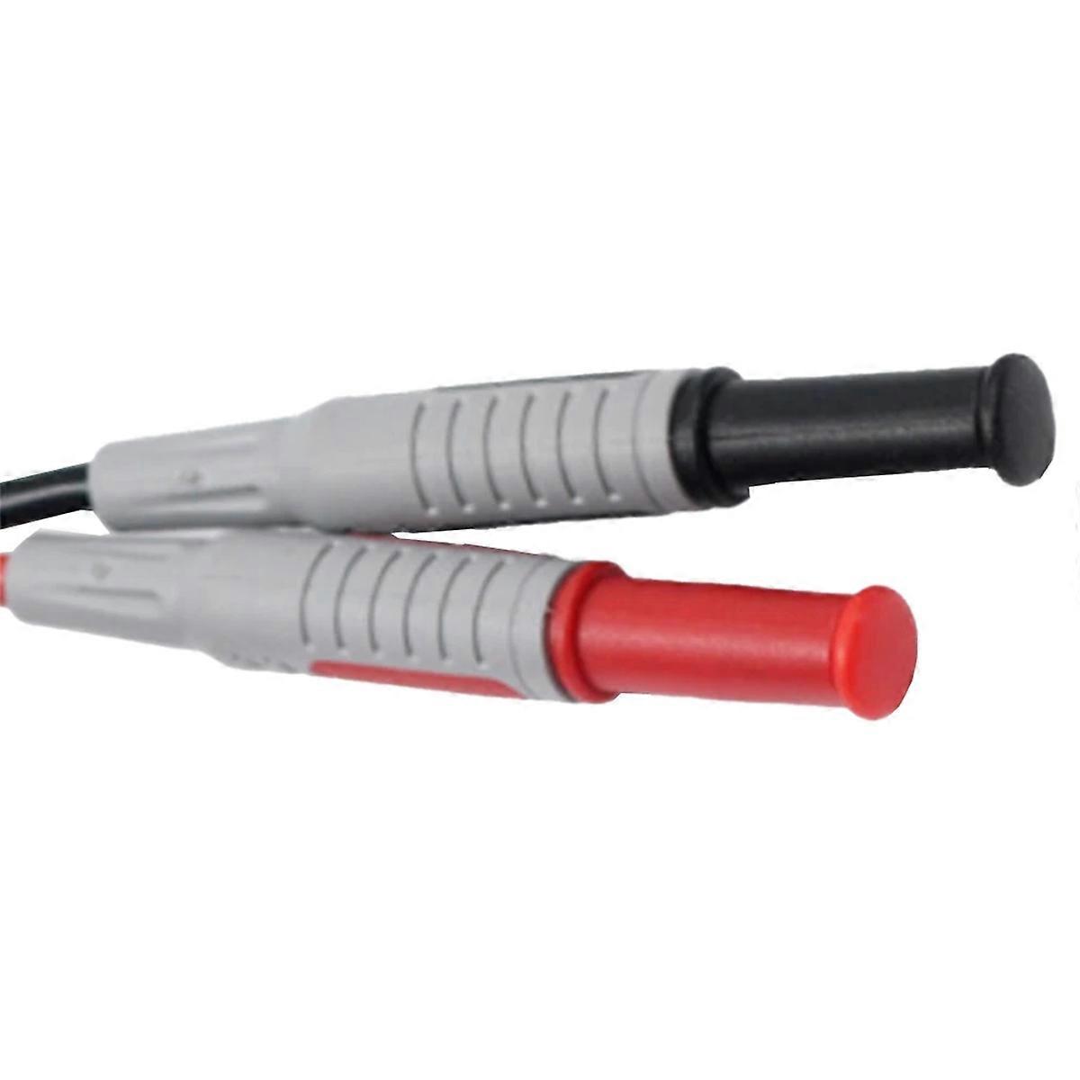 2Pcs Multimeter Test Cable Banana Plug 90 Degree to Straight Test ...