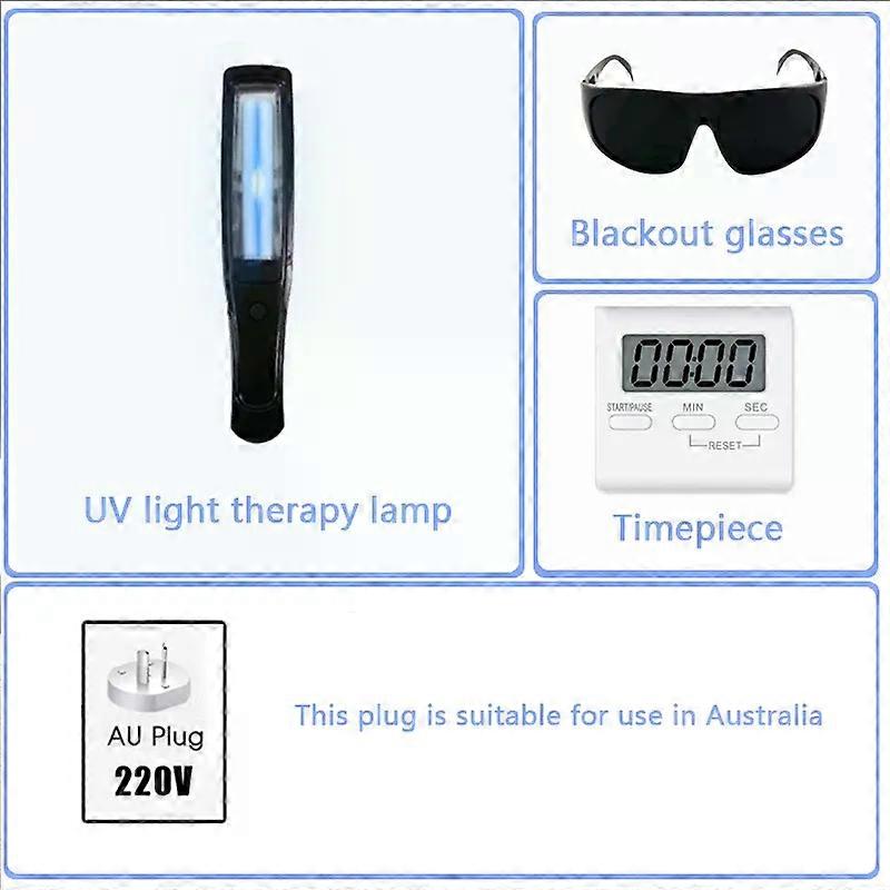 UV 311nm Ultraviolet Phototherapy Device Uses Philips Lamp UVB To Treat ...