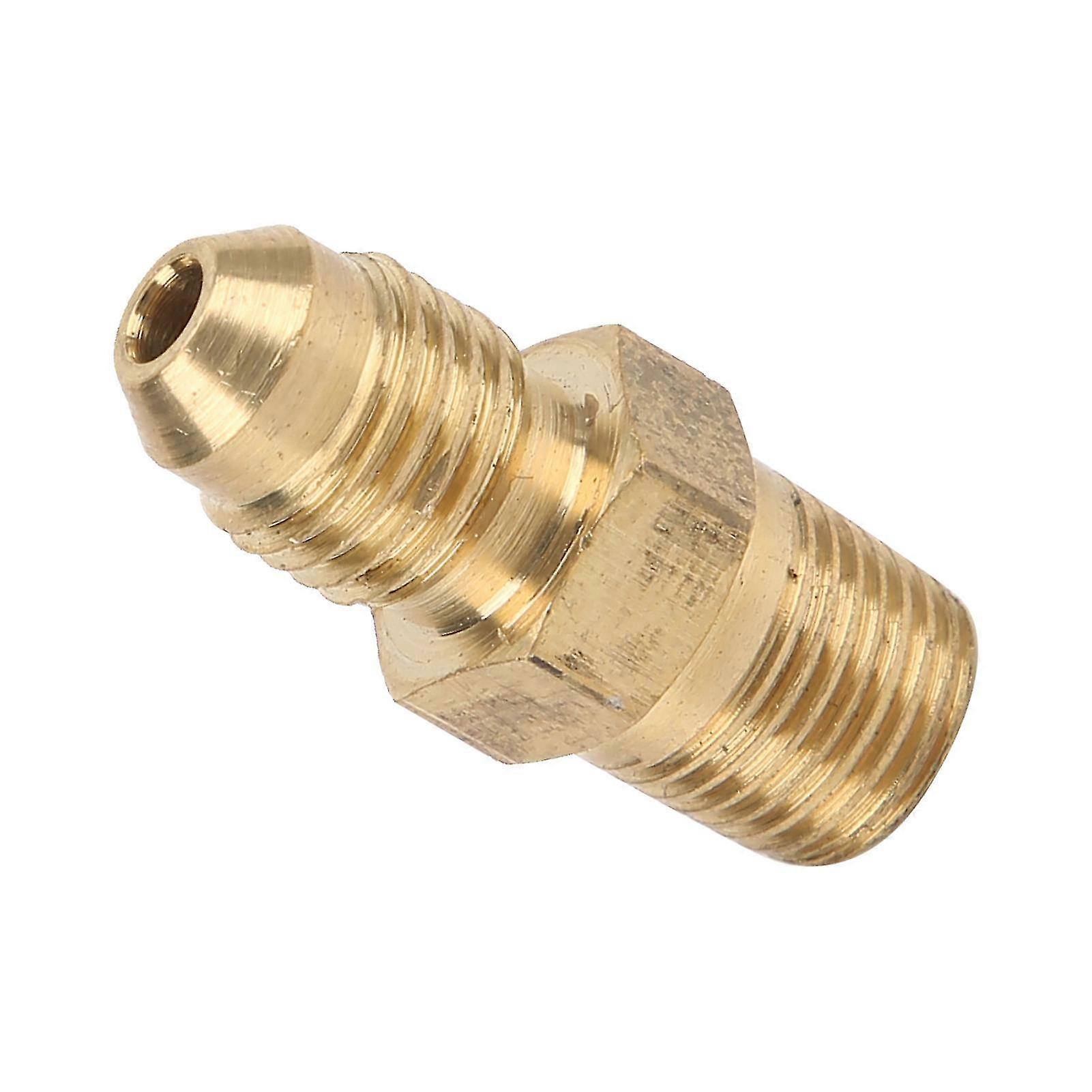 Brass Fuel Line Adapter -3 AN Male to 1/8in NPT Connector | Fruugo UK