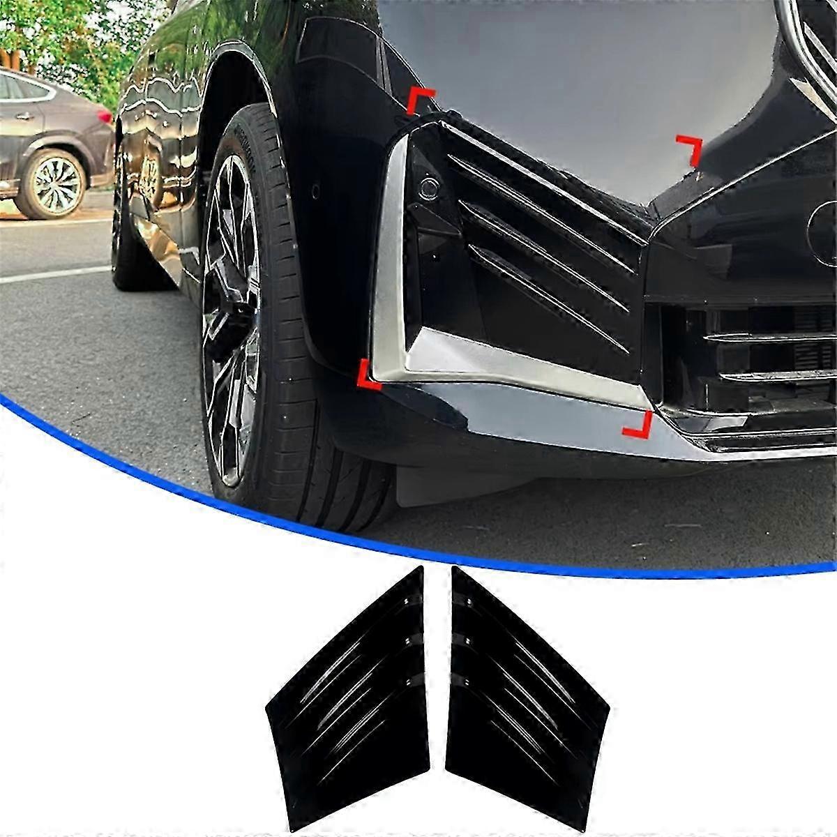 For BMW X3 G45 M Sport 2025 Car Front Bumper Side Spoiler Lip Splitter ...