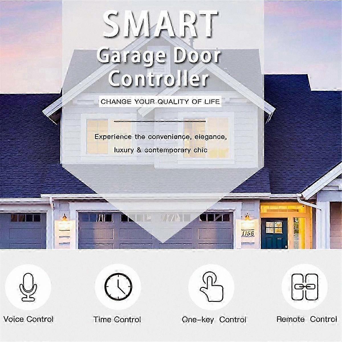 WiFi Enabled Garage Door Controller Compatible with Alexa Smart Home ...