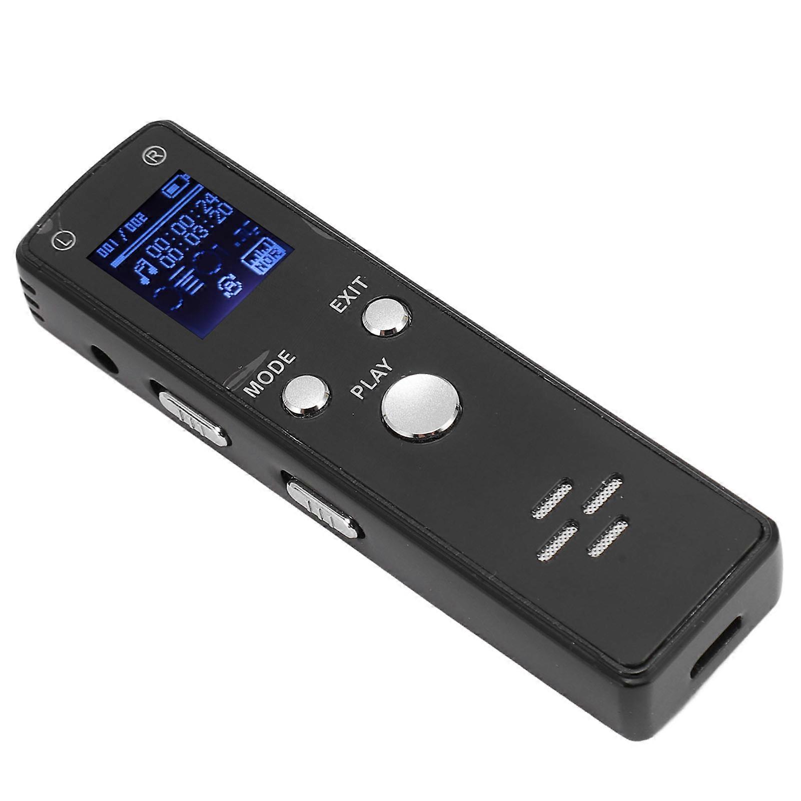 Digital Voice Recorder Noise Reduction 220mAh MP3 Player Recorder ...