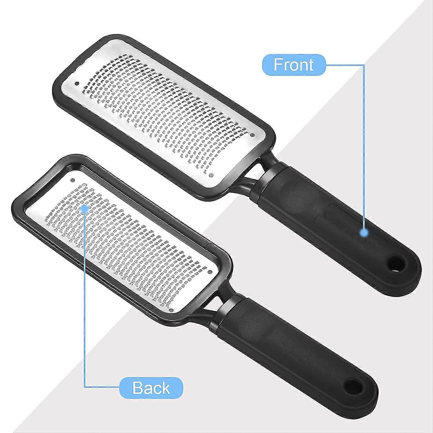 Foot Scrubber Files for Callus Remover - Professional Stainless Steel ...