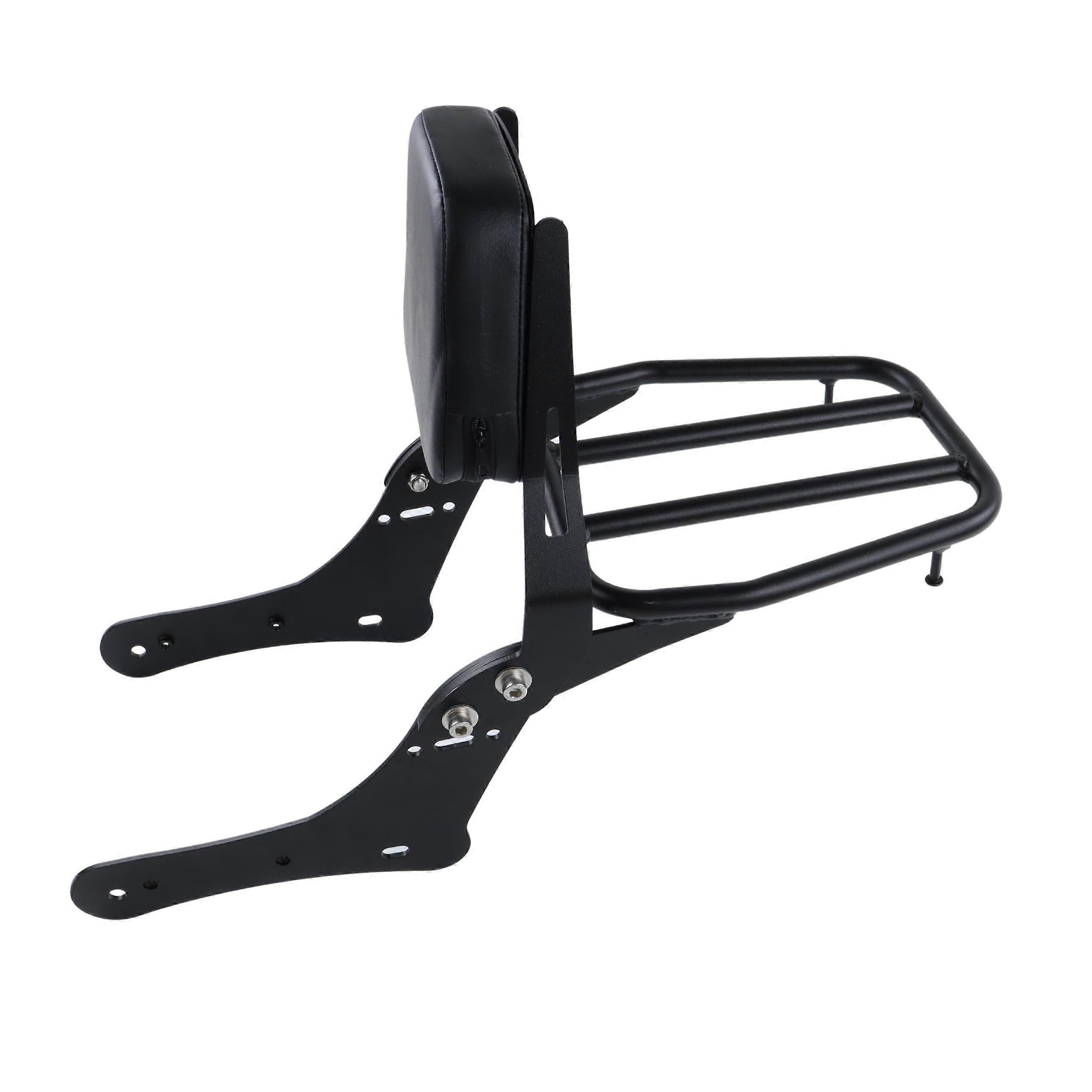 Motorcycle Passenger Backrest Sissy Bar Rear Luggage Rack For Honda ...