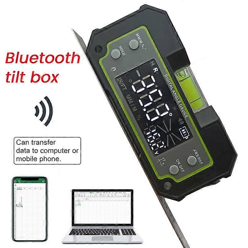 Bluetooth Level Inclinometer Dual Axis Digital Protractor Measuring ...
