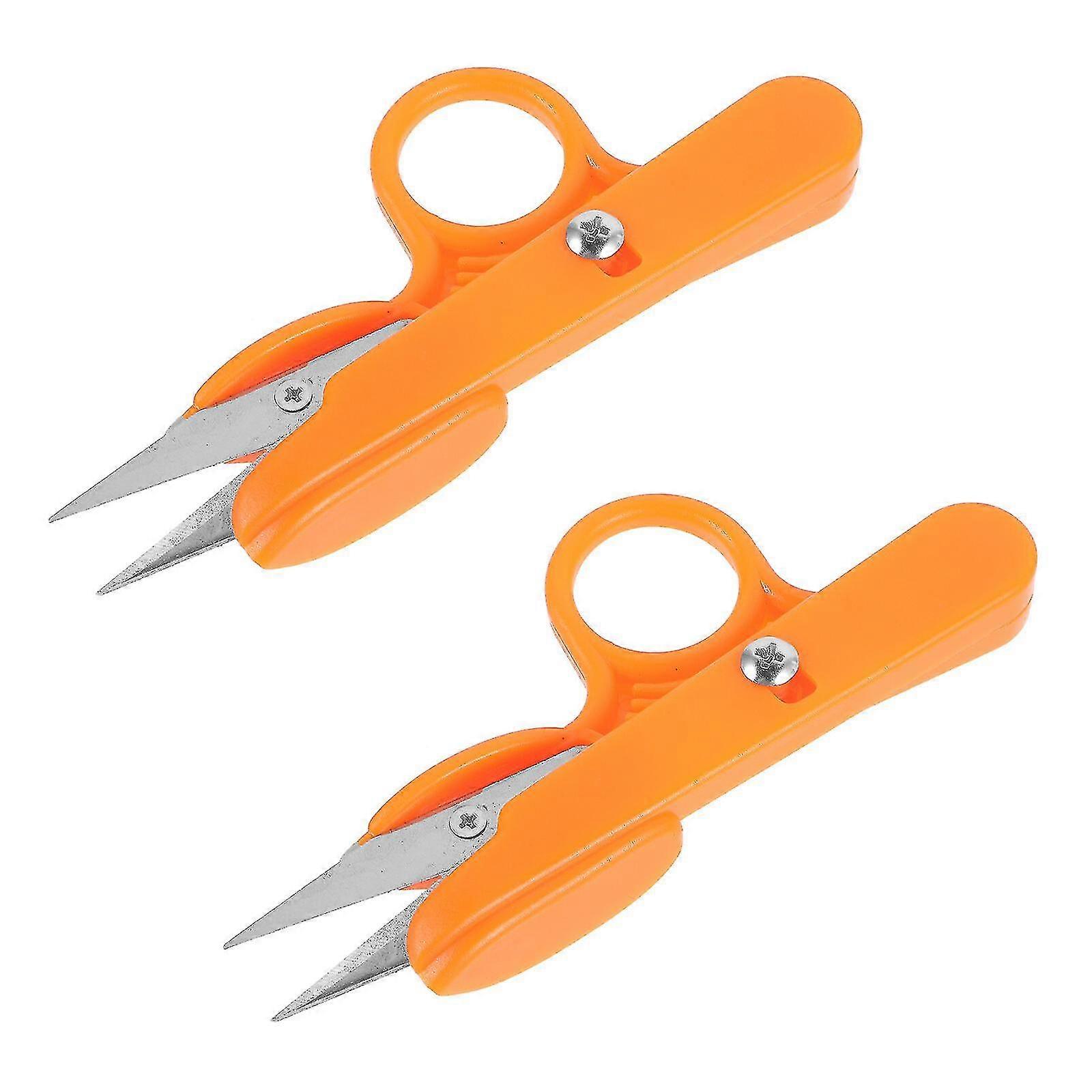 2pcs Widely-applied Small Scissors Portable Thread Scissor Versatile ...