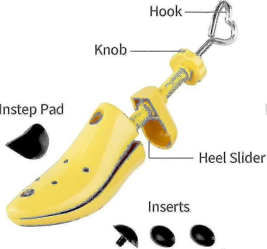 Professional High Instep Shoe Stretcher Expands Height And Length Of ...