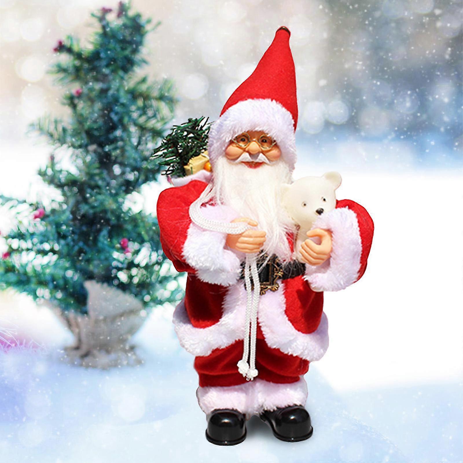 Electric Santa Claus Musical Doll Christmas Singing And Dancing Toys ...