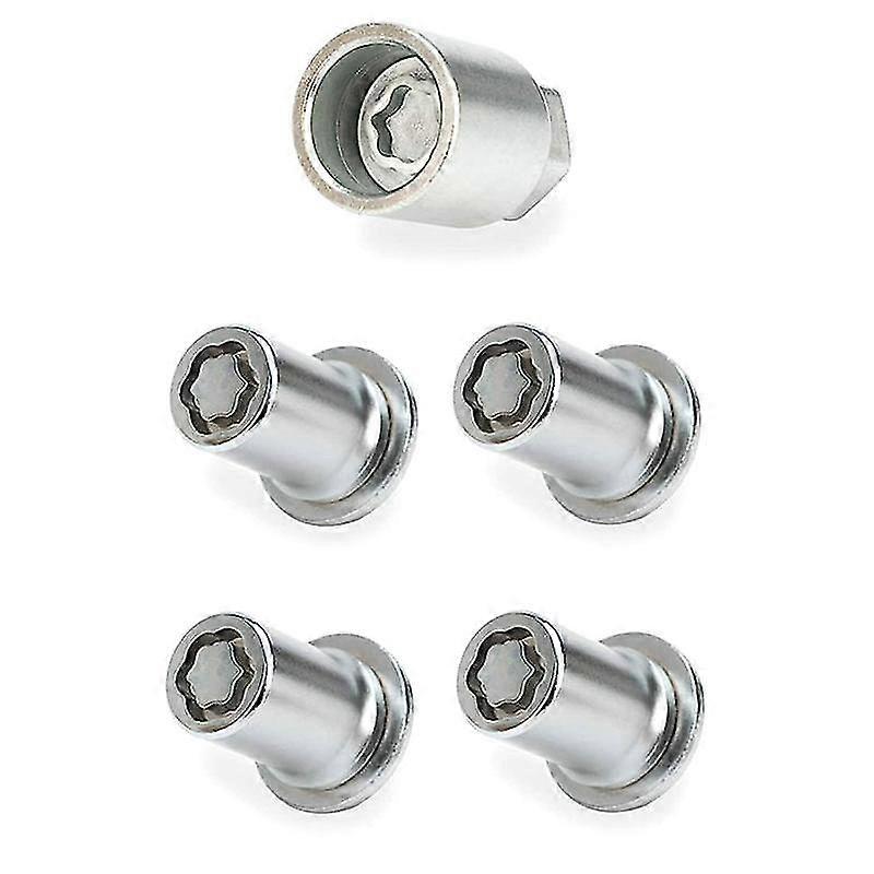 For Toyota Lexus Alloy Wheel Lock Lug Nut Set For Anti Theft 5pcs ...