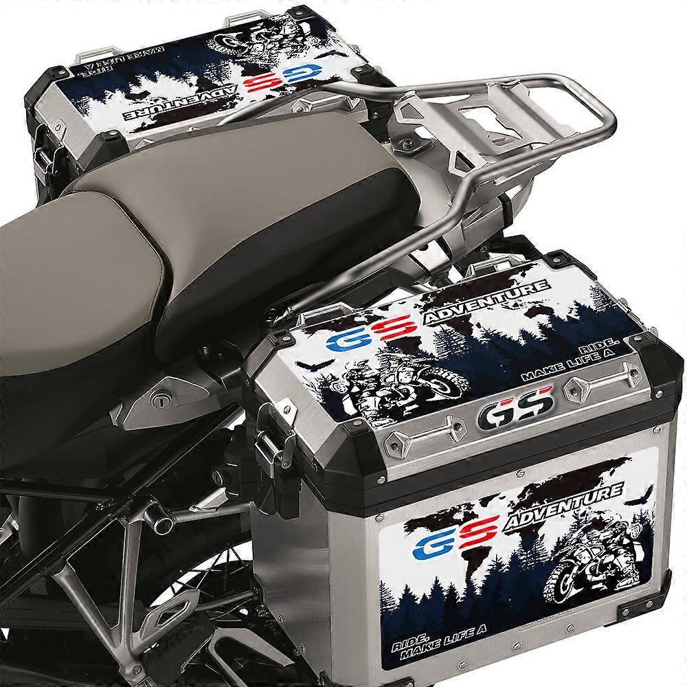 Luggage Aluminium Stickers Trunk Cases For BMW R1200gs F850gs F800gs ...