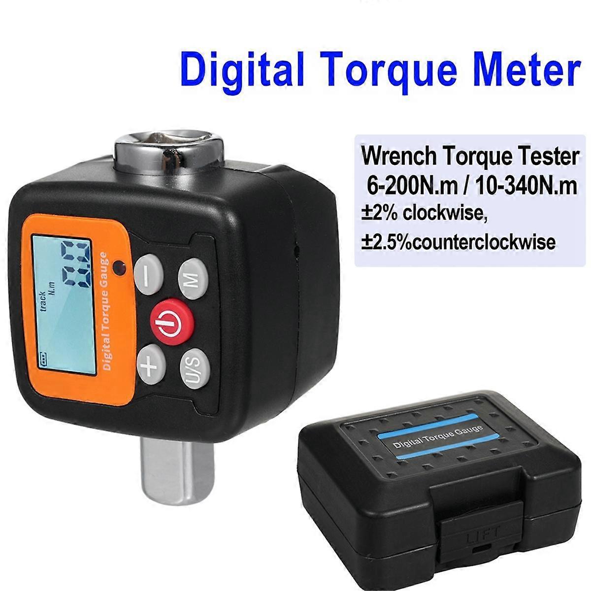Digital Torque Meter 6-200 M Wrench Torque Tester Electronic Torque ...
