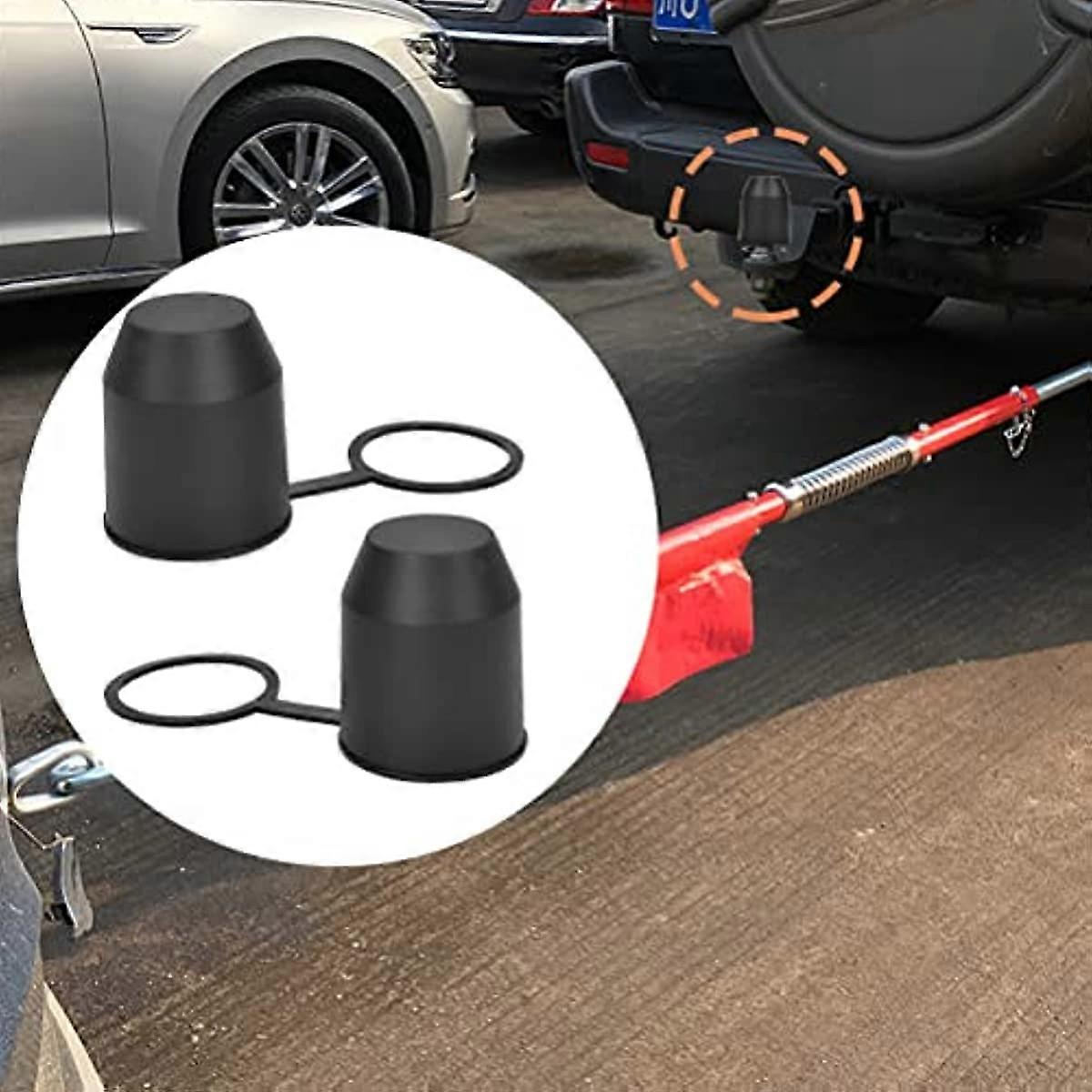 4 PCS Trailer Hitch Ball Cover Trailer Protection Cap Tow Ball ...