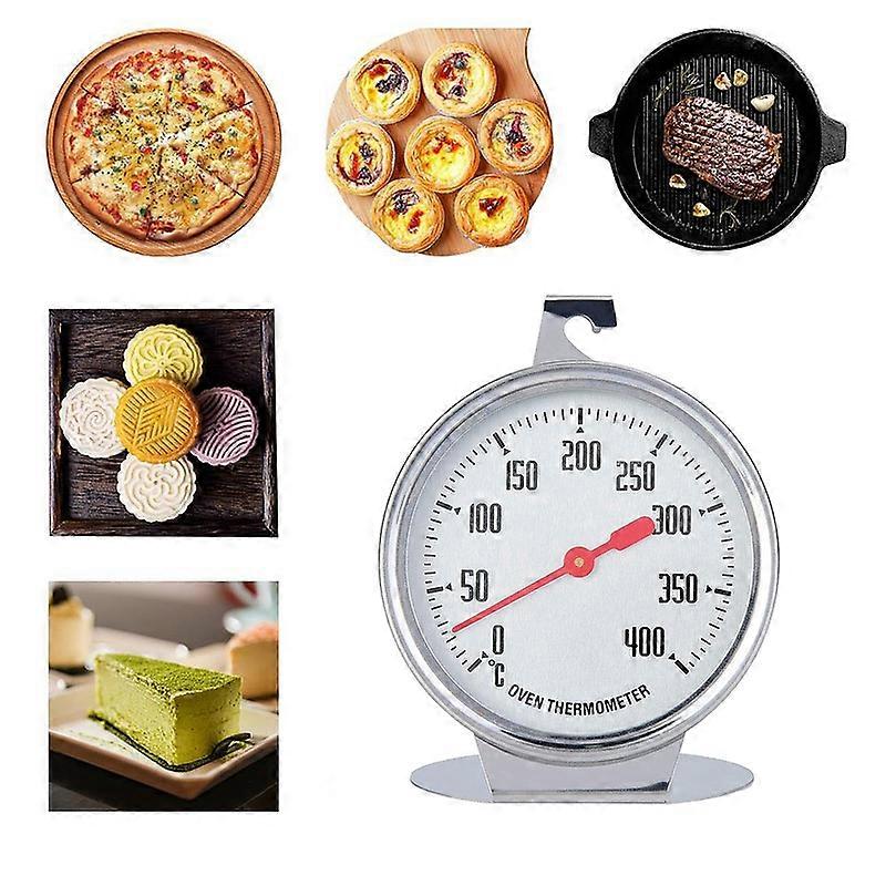 Stainless Steel Oven Thermometer Temperature Measuring Gauge Cooking ...