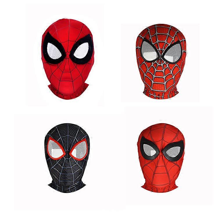 Anime Marvel Spider-Man Costume Mask 3D Cosplay Costume Mask Superhero ...
