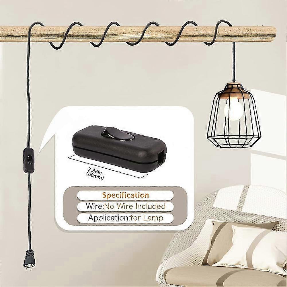 Inline Cord Switch On/Off Lamp Control Appliance Switch 250V 6A ...