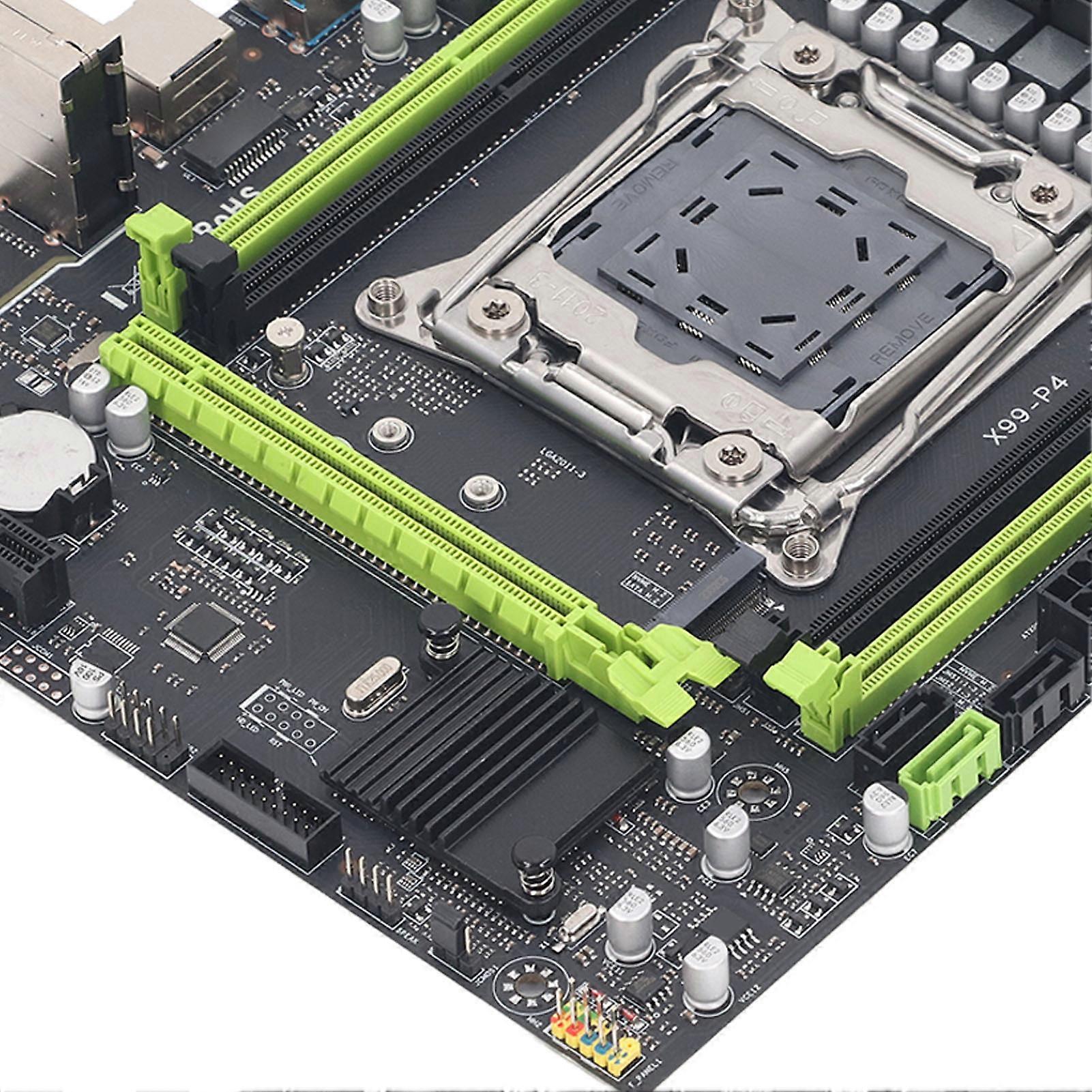 X99 P4 Computer Motherboard LGA2011 CPU 4 DDR4 USB3.0 SATA PCIE M.2 ...