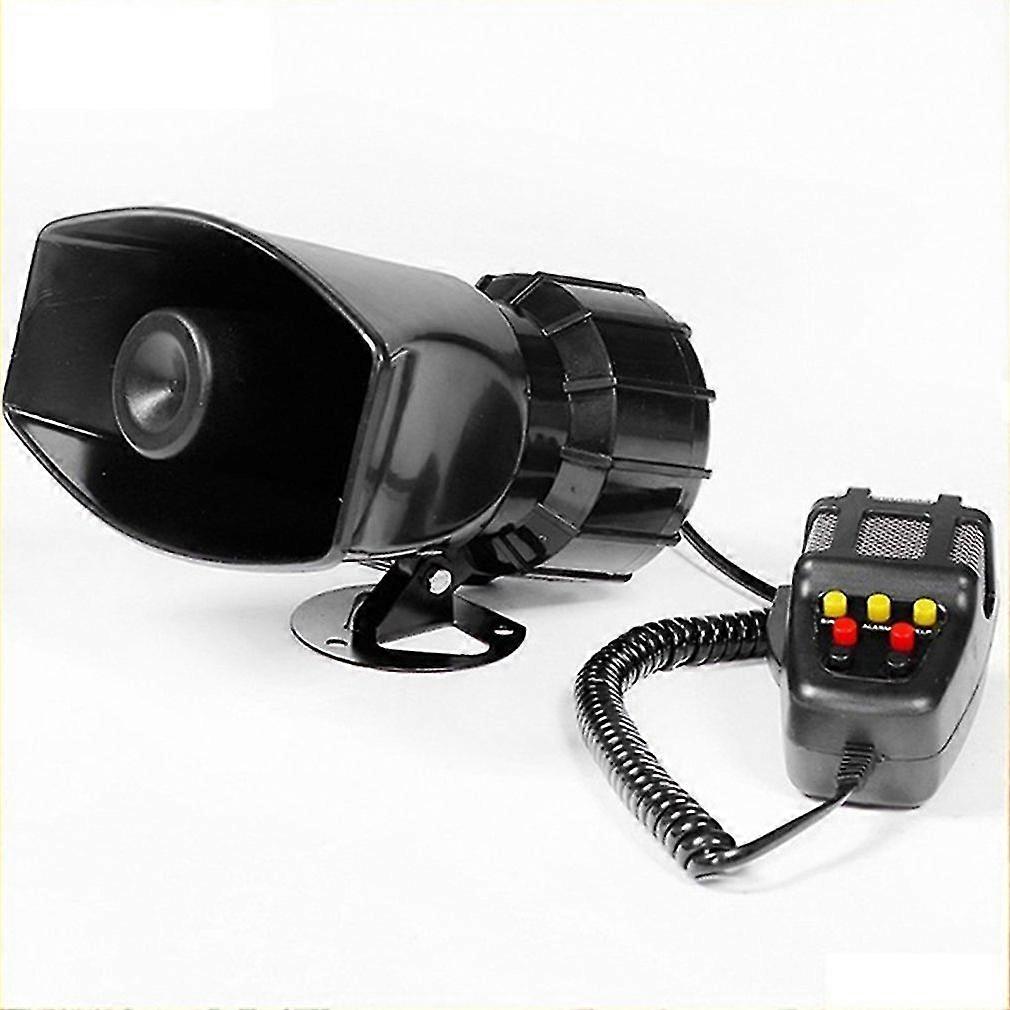 Speakers 110db Car Horn Police Siren Air Horn Megaphone Car Horn Alarm ...