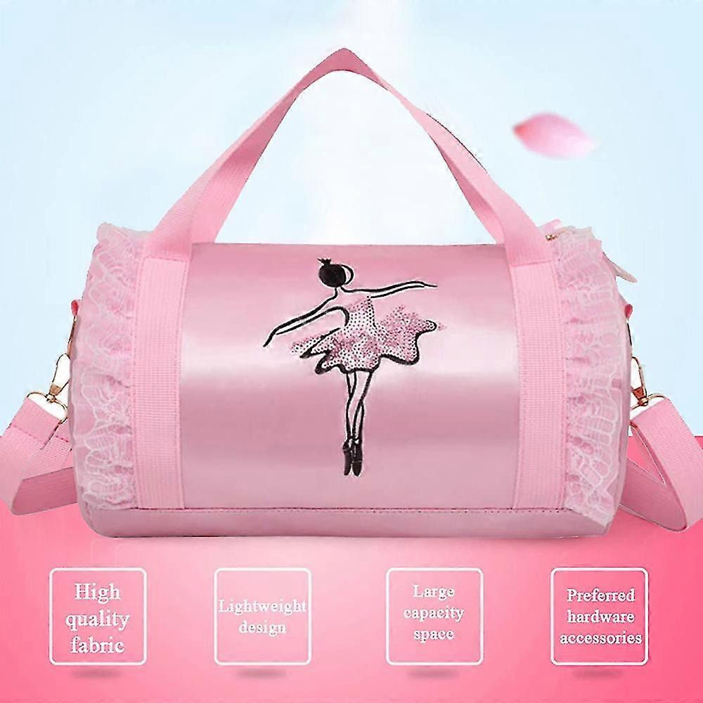 Children's Dance Bag Shoulder Bag Girls Latin Dance Bag Ballet Bag ...