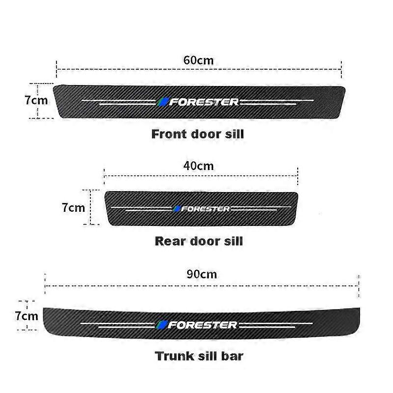 Motor Vehicle Parts Car Door Threshold Scuff Plate For subaru forester ...