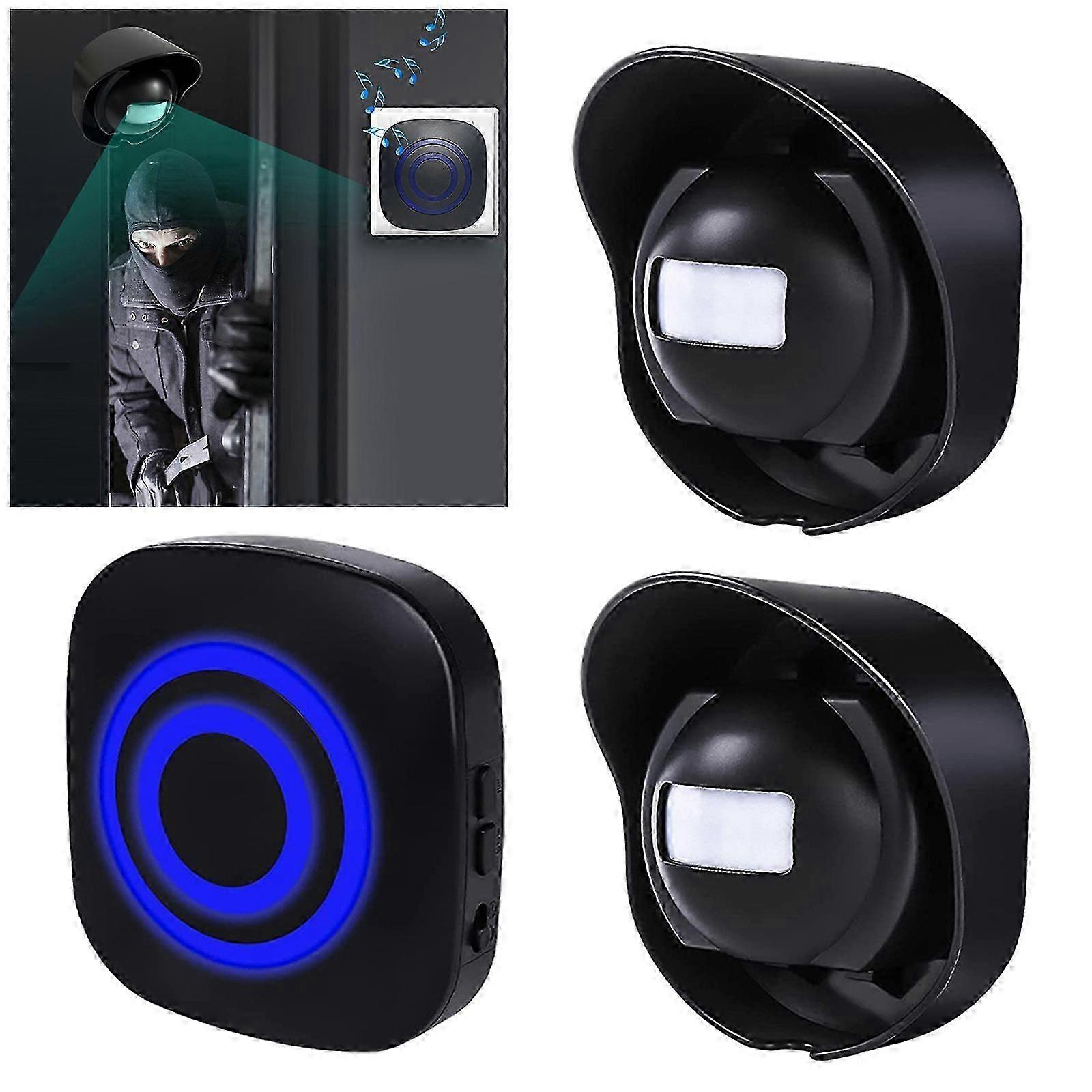 Wireless Driveway Alarm Outdoor Motion Sensor Outdoor For Home Security ...