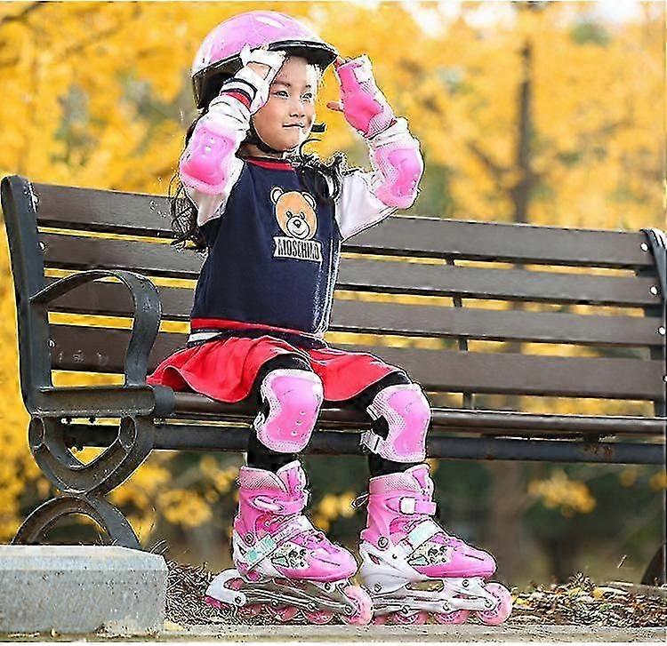 Inline Skates Adjustable Rollerblades for Kids with Illuminating Wheel ...