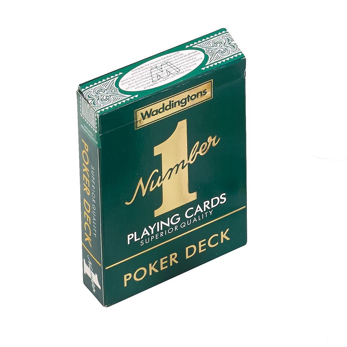 Travel Poker Set Waddingtons Number 1 Playing Cards | Fruugo UK
