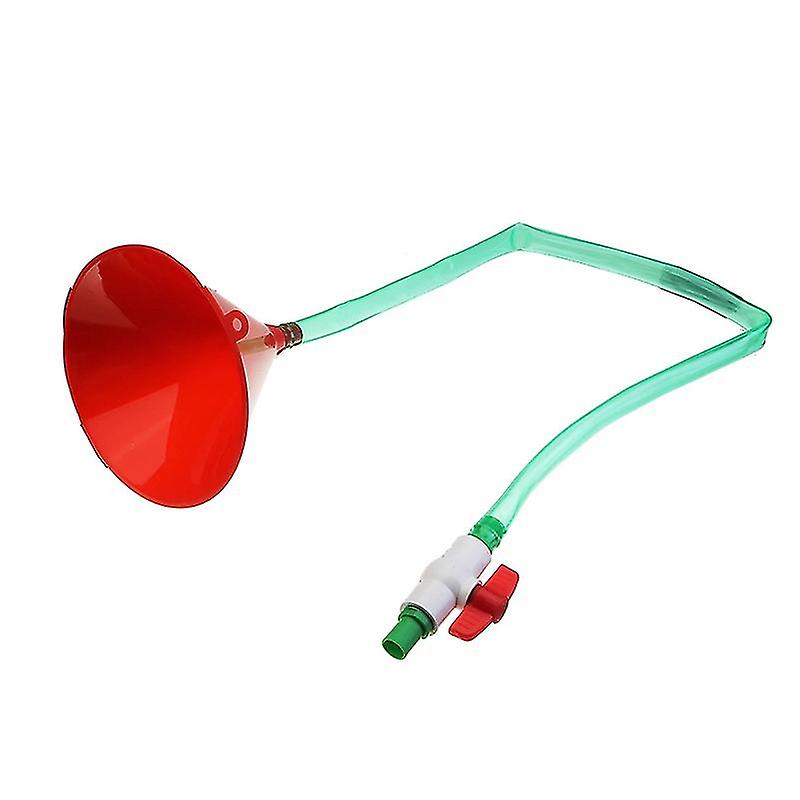 Plastic Filling Funnel Beer Funnel Wine Liquid Pipe Tube Plastic Valve ...