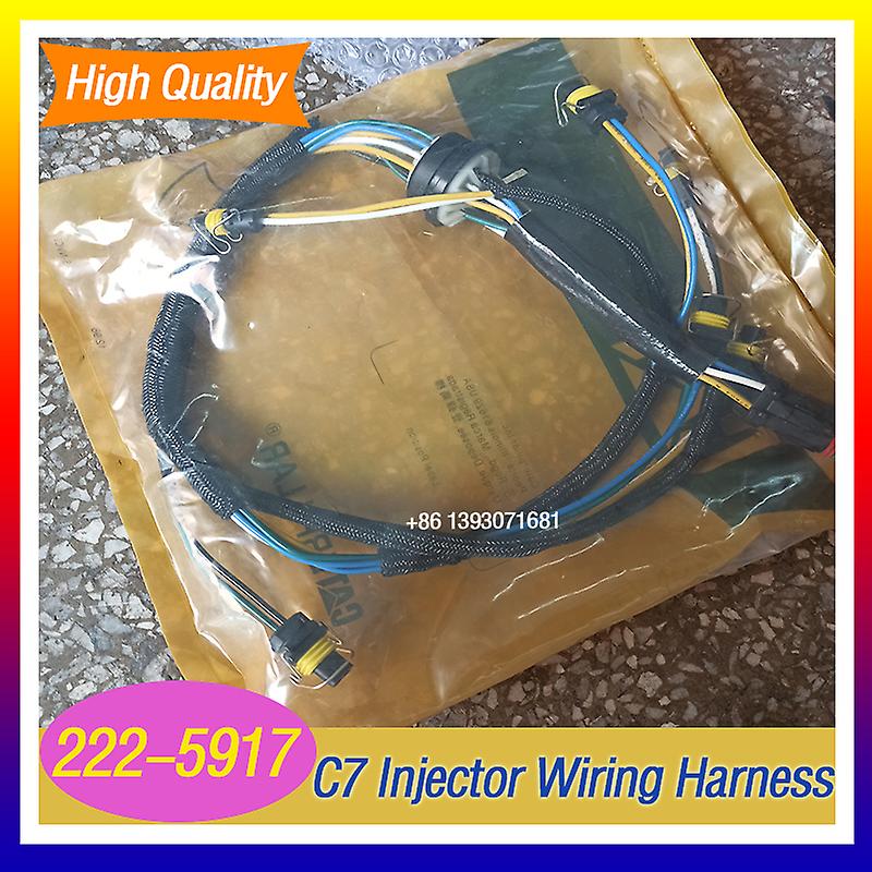 Excavator Engine Parts C7 Engine Fuel Injector Wiring Harness 2225917 ...