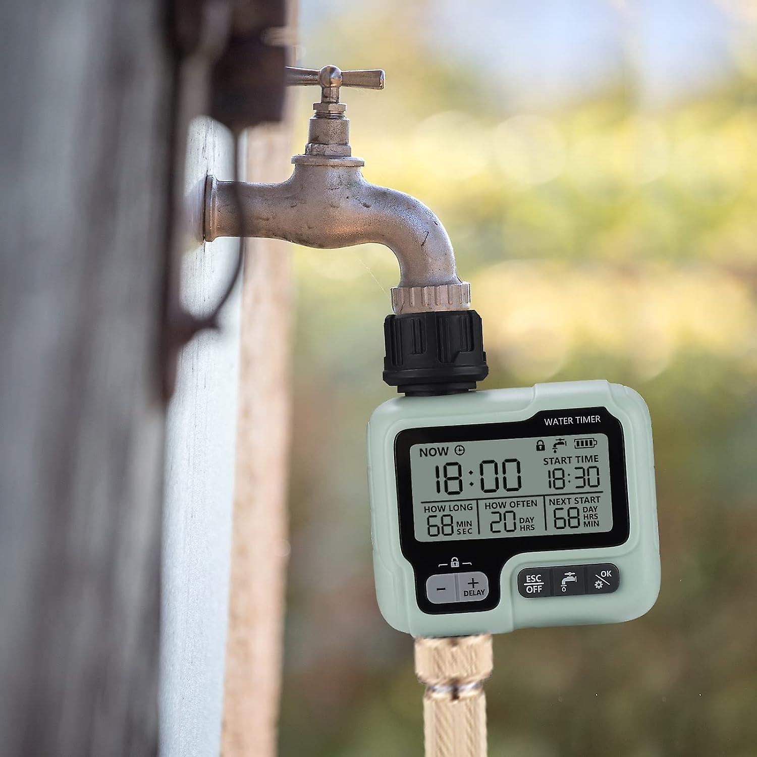 Johgee Automatic Watering Timer Drip Watering Timer, Waterproof and ...