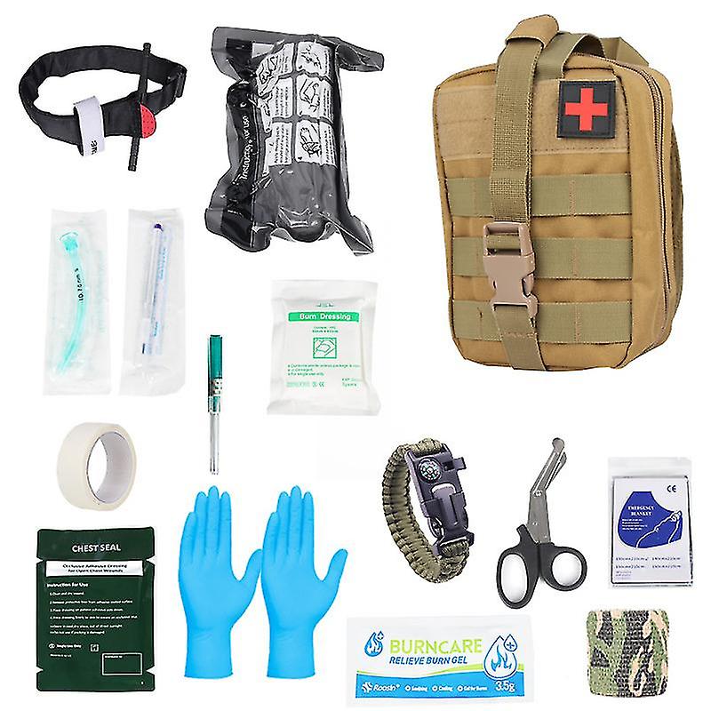 Outdoor tactical medical kit rescue kit IFAK home portable individual ...