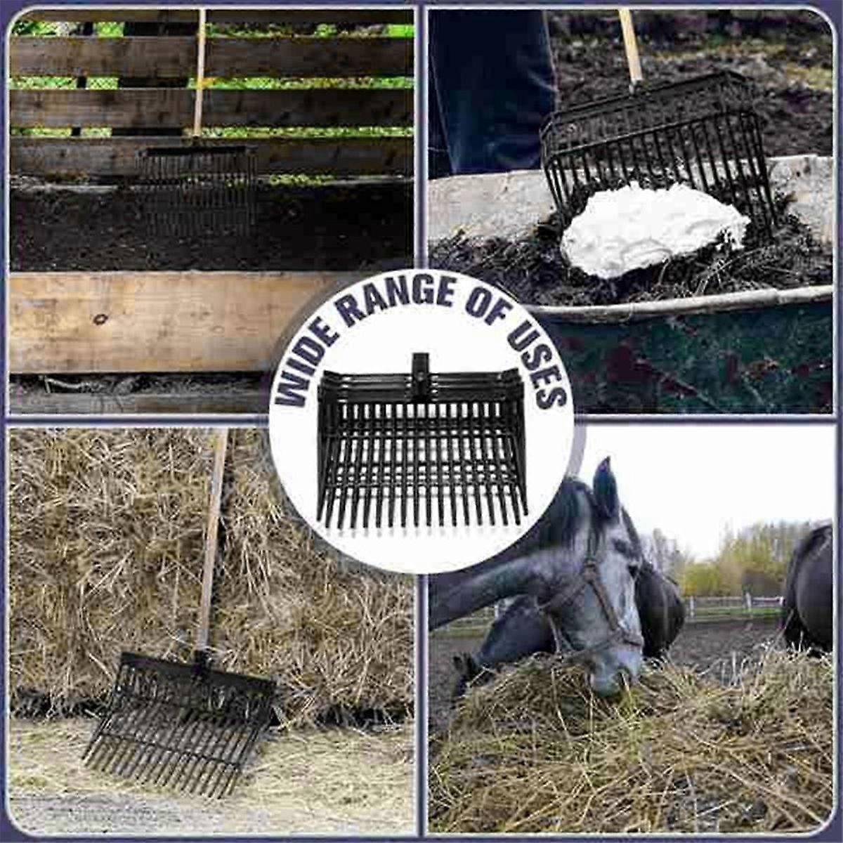 Manure Fork Replacement , Pitchfork , Horse Manure Rake, for Picking Up ...