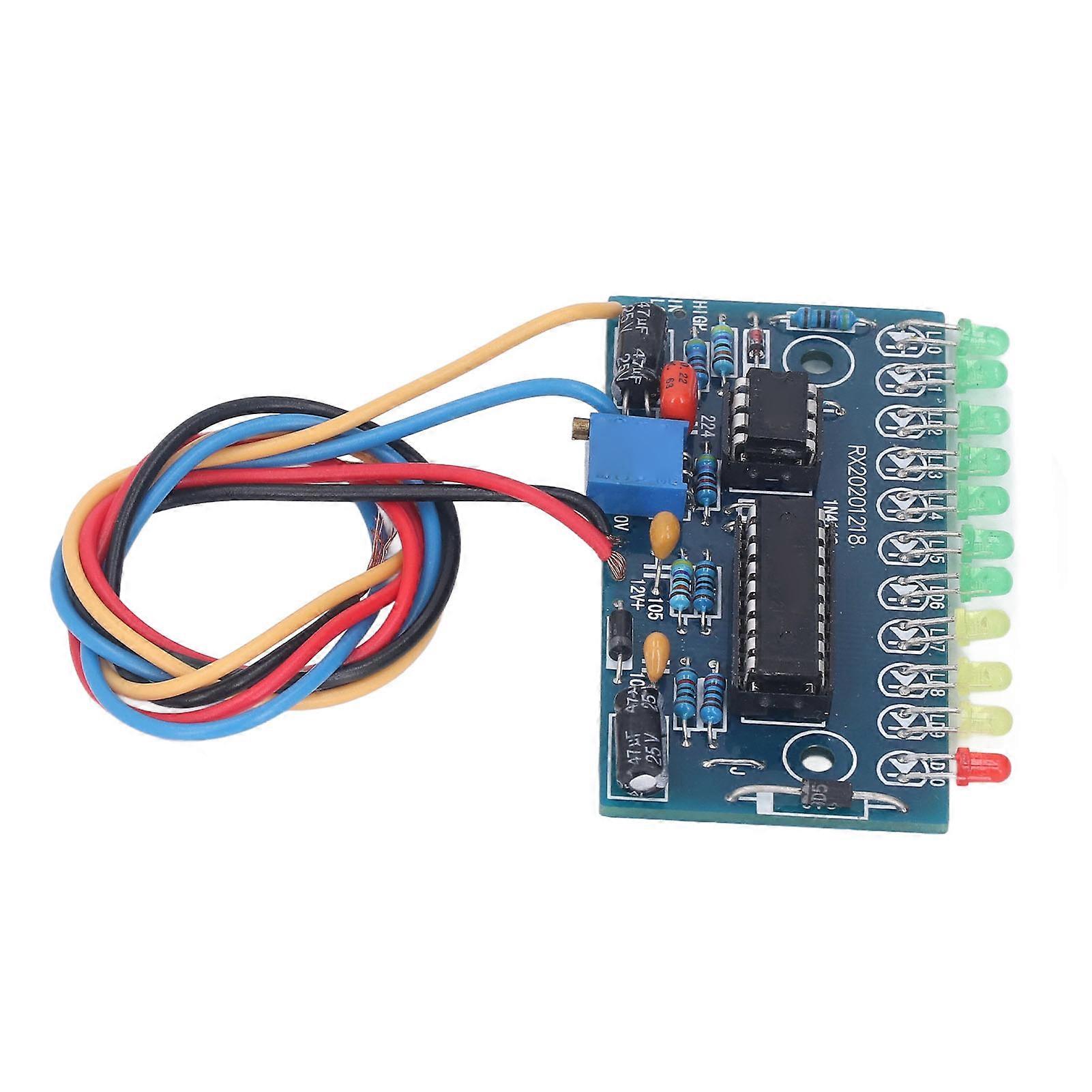 LED Audio Level Indicator Module 10 Segment 11pcs 3mm LEDs Audio Level ...