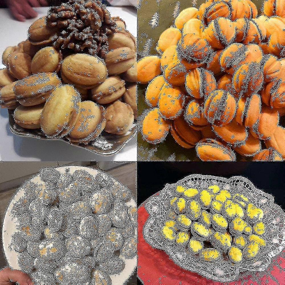 Mini Electric Walnut Cake Maker Automatic Nut Waffle Bread Machine ...