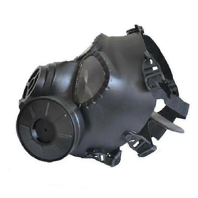 Respirator Tactical Black Gas Mask Military Style Face Protective Mask ...