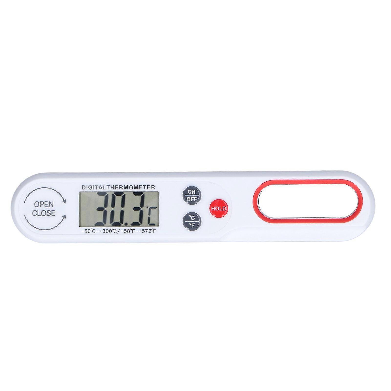 Digital Food Thermometer Instantly Read Accurate Foldable Food BBQ ...