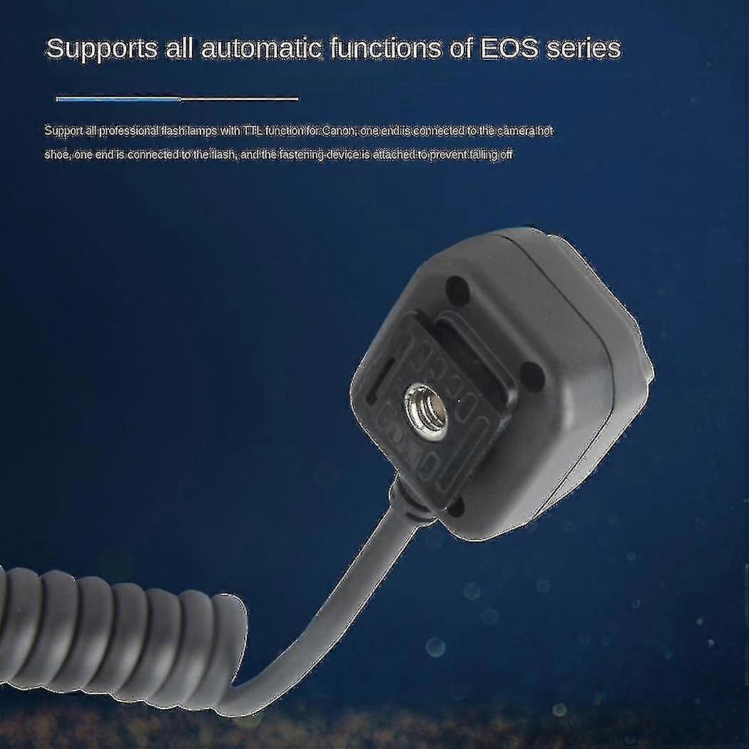 Oc-e3 Off Camera Flash Cable Hot Shoe Cord Sync Off-camera Flash Focus ...