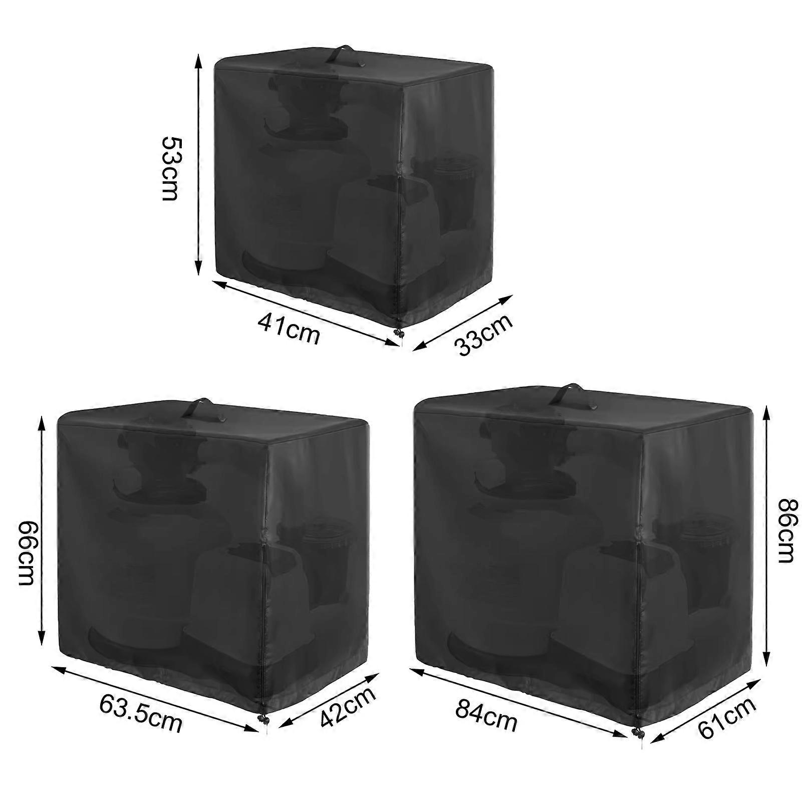 Pool Sand Filter Pump Cover Adjustable Waterproof Oxford Cloth Outdoor ...