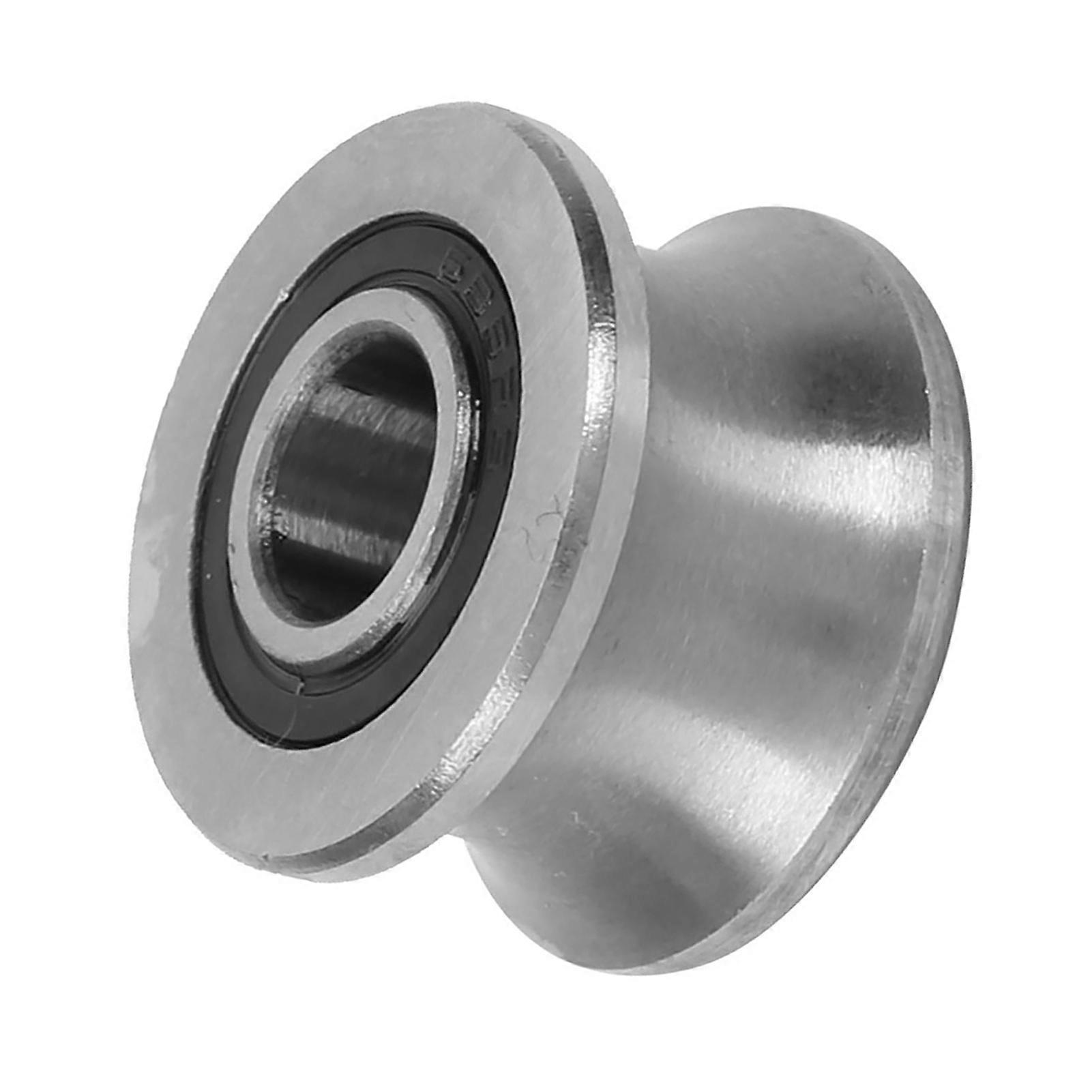 U22 U Shaped Round Bottom Track Groove Pulley Bearing Sliding Rollers ...