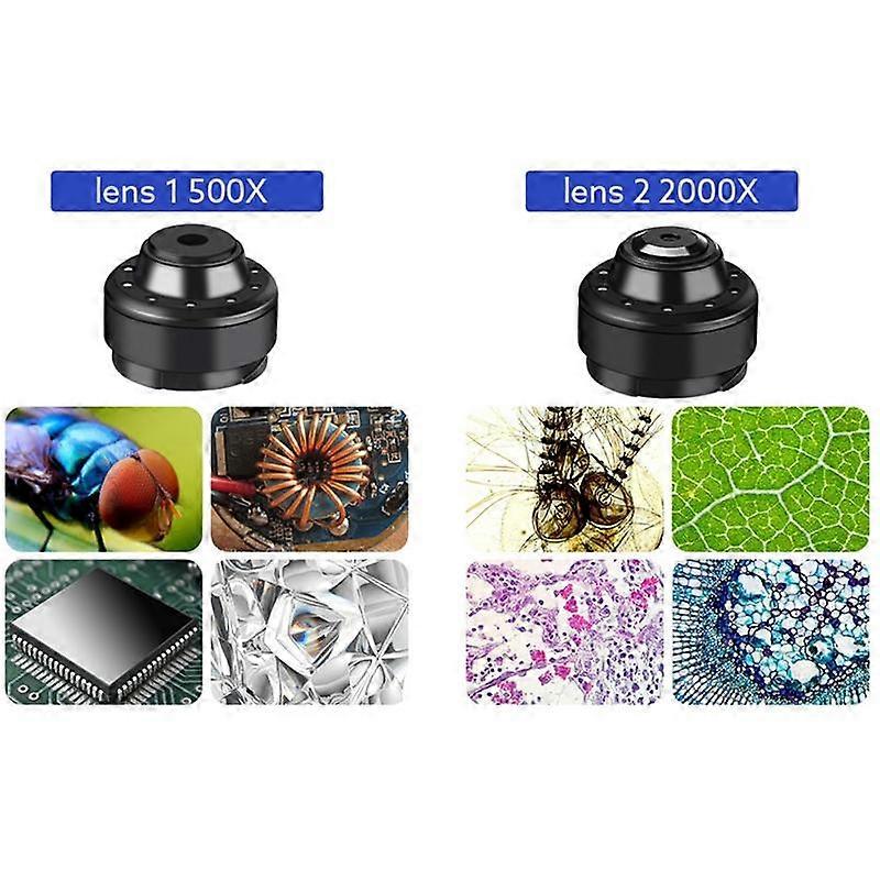 2000X Biological Digital Microscope Wifi USB Microscope with Digital ...