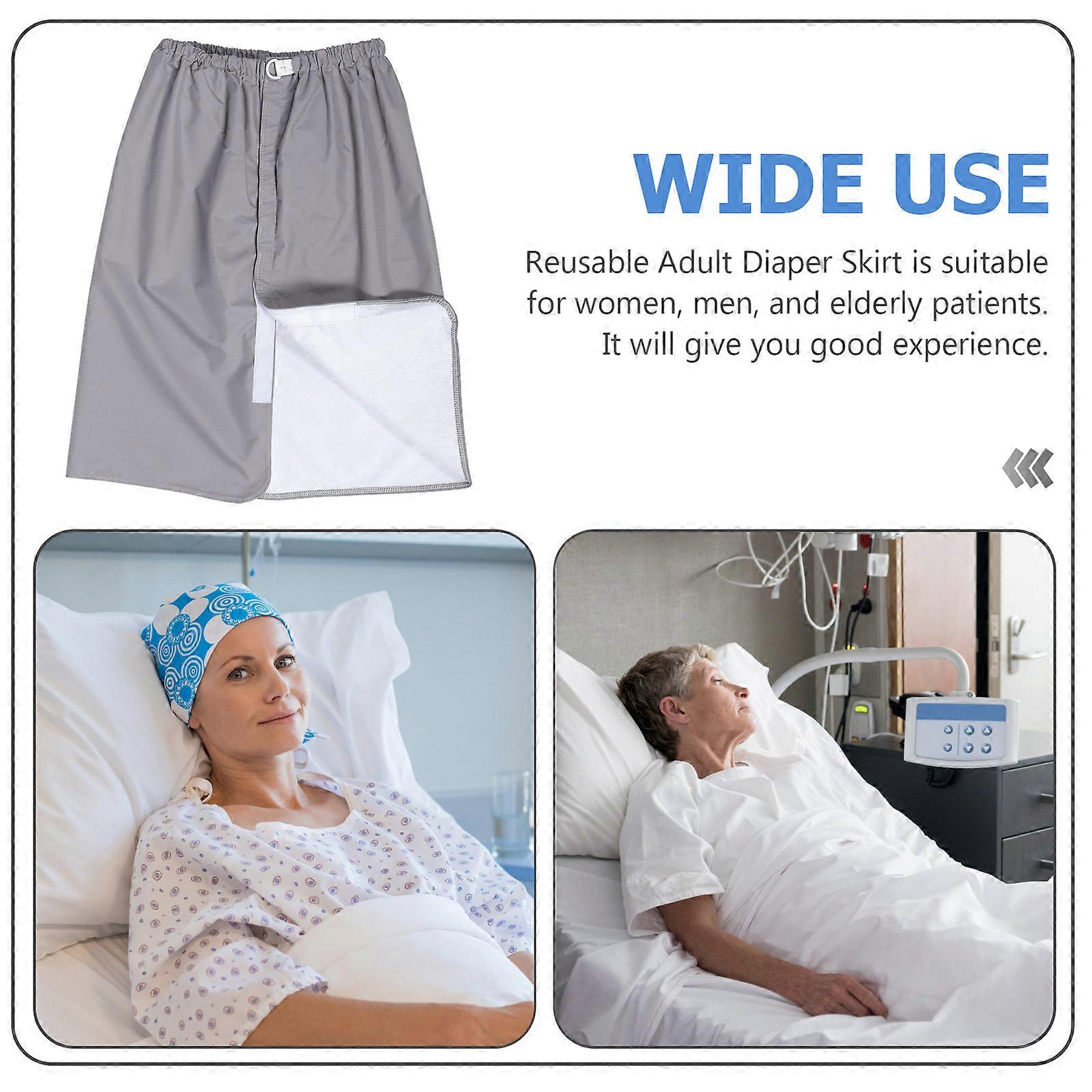 Bedridden Elderly Urine Pad Adult Diaper Skirt Wearable Incontinence ...