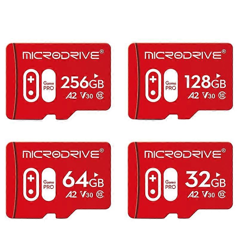 High Speed Micro Tf SD Card 32GB 64GB 128GB 256GB A2 Mini SD Card Class 10 U3 Memory Card TF ...