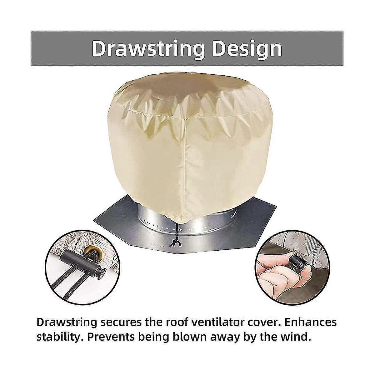 4 Pack Turbine Roof Vent Cover Turbine Ventilator Cover Turbine ...