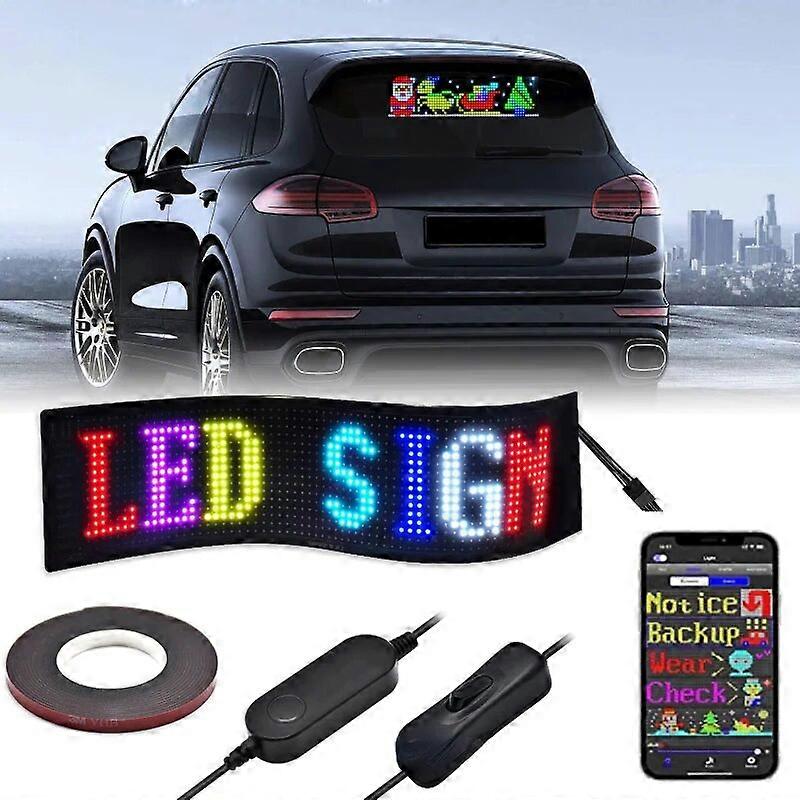 car interior decoration LED Matrix Pixel Panel ,USB 5V Flexible ...