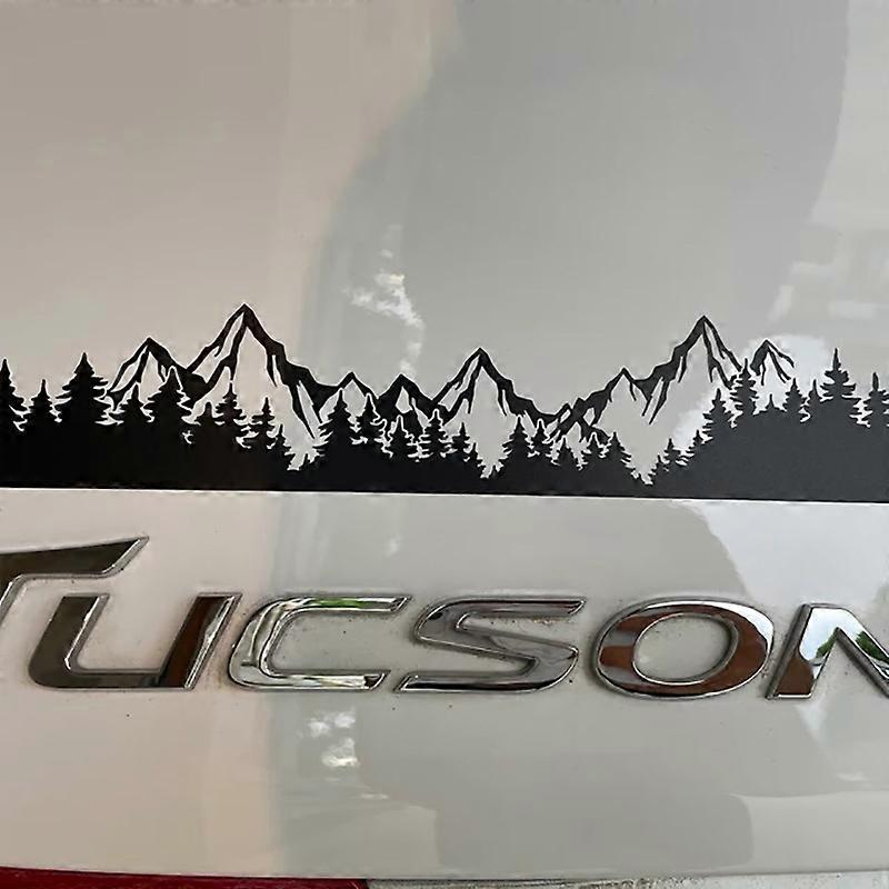 Mountain And Trees SUV Trucks Decals Car Emblem Logo Decor Graphic ...