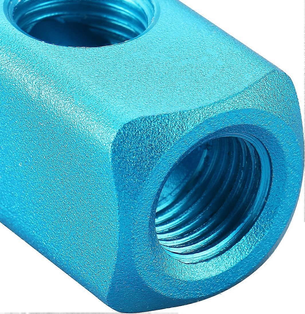 Manifold Block Pneumatic 4 Way 7 Port 1/4" PT Threaded Ports Quick ...