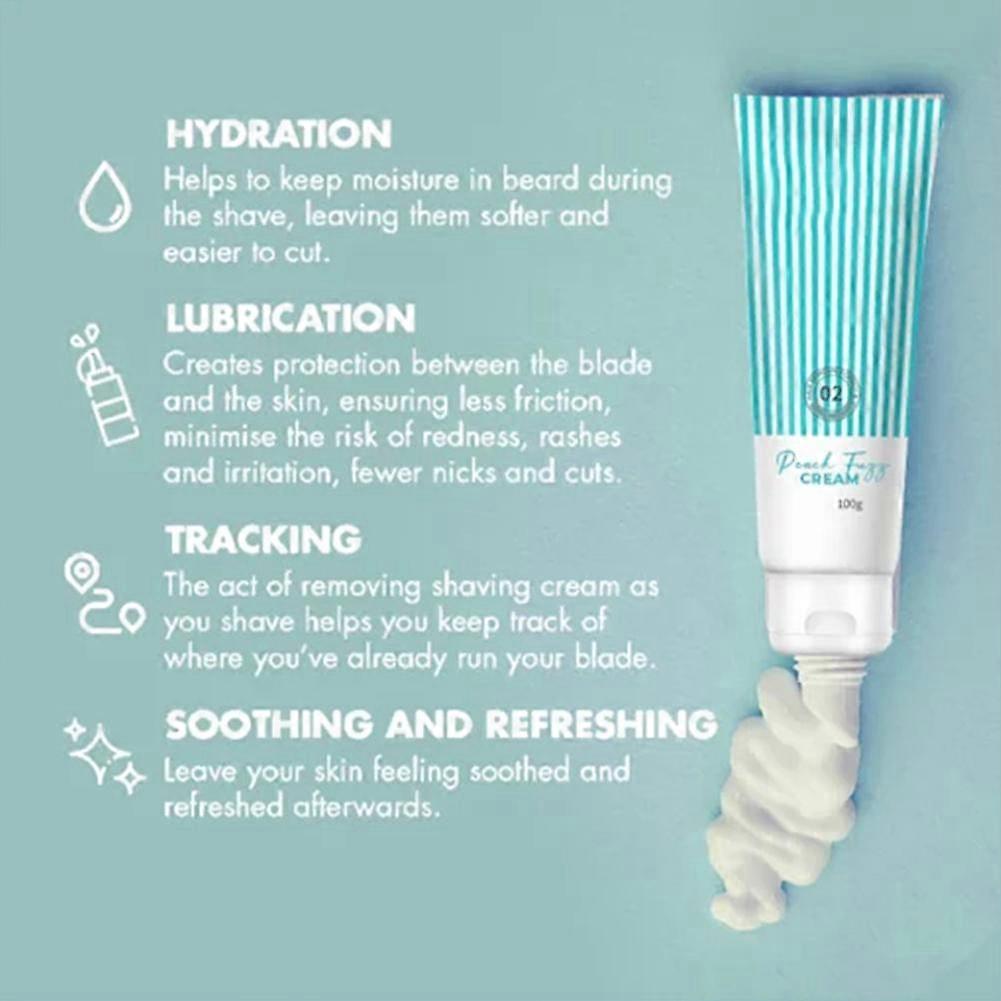 100g Skinetic Peach Fuzz Hair Removal Cream, Peach Fuzz Remover For ...