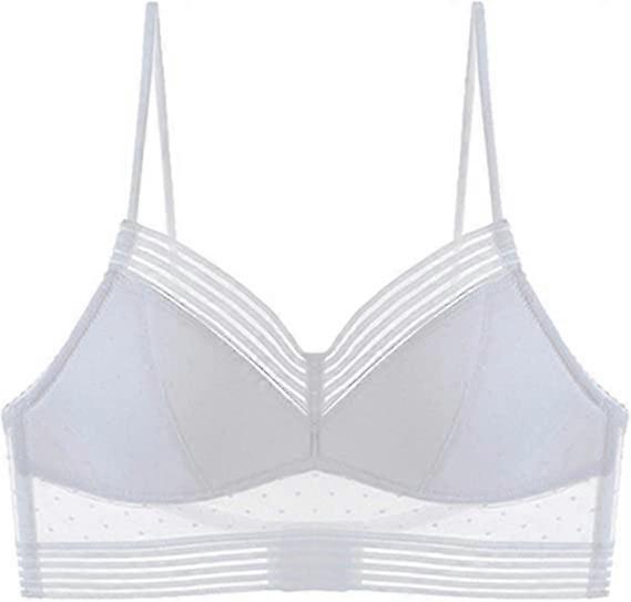 Low Back Wireless Lifting Lace Bra, U Shaped Bra Push Up Backless Bra ...